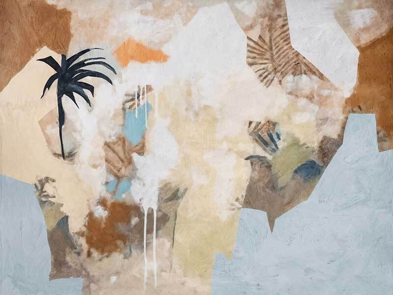 Earthy Collage - Buy Abstract Themed Canvas Art By Urban Road